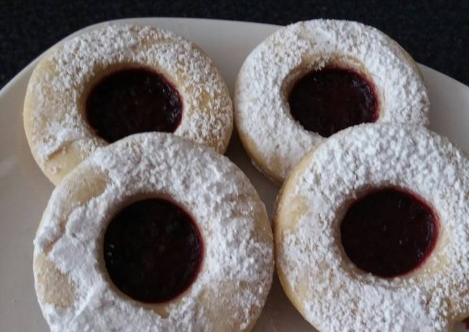 Galletas ojitos Receta de Angela Diaz Tapia- Cookpad