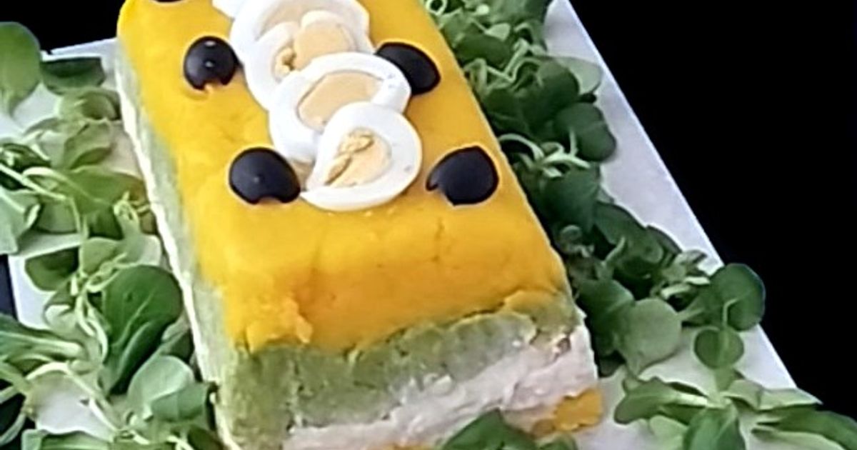 Causa Limeña De Pollo {Receta Peruana A Mi Manera} Receta de 🍏 La ...