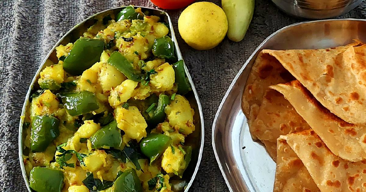 Aloo Capsicum Subji Recipe by Geeta Godhiwala - Cookpad