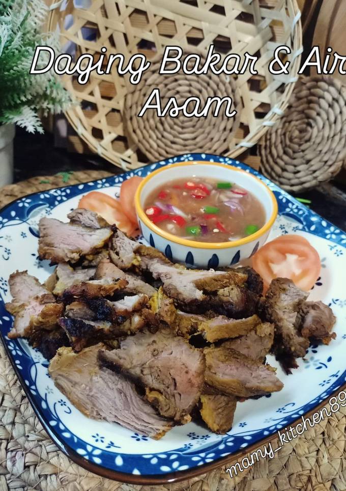 Resipi Daging Bakar & Air Asam oleh mamy_kitchen89 - Cookpad