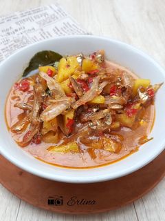 Resep Sambal Udang Kentang Teri Beranyut Khas Kepulauan Seribu oleh ...