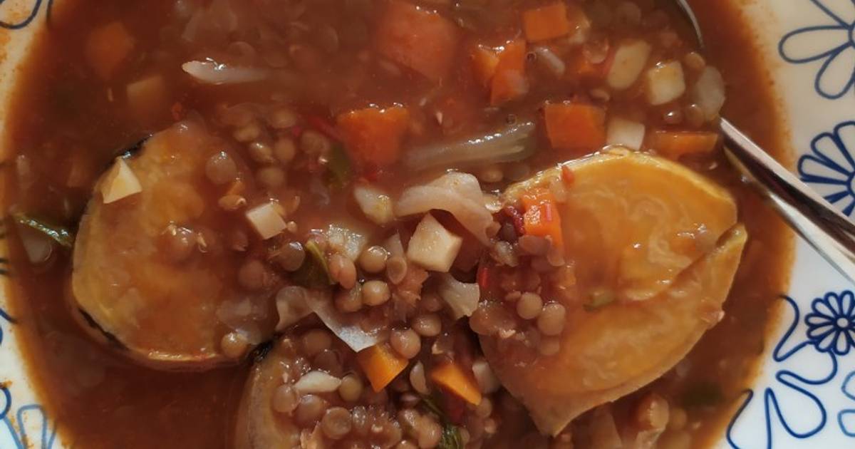 Potaje de lentejas Receta de kim-bautista- Cookpad