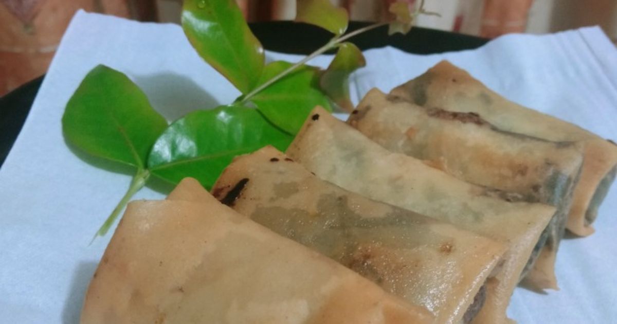 Resep Durian Coklat Spring Roll (Lumpia Durian Coklat) oleh Icham NA ...