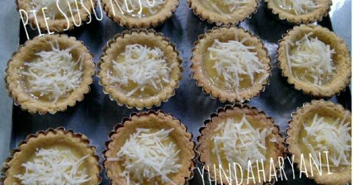Resep Pie Susu Keju oleh Yunda Haryani - Cookpad