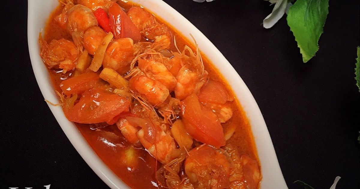 Resep olahan udang simple saos rumahan enak dan mudah - Cookpad