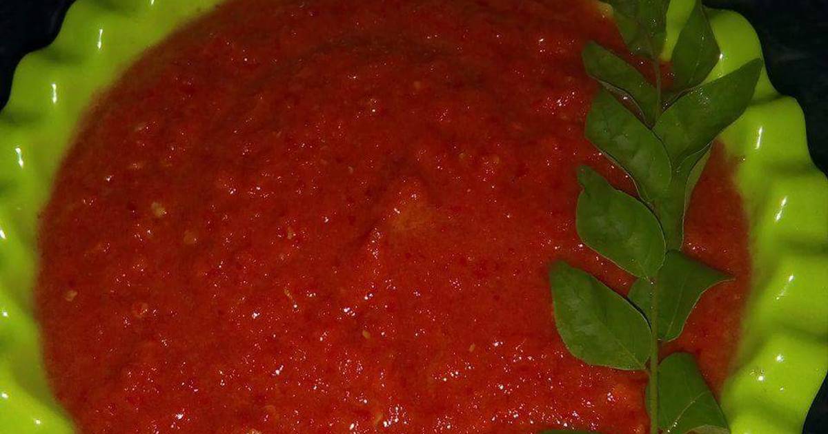Red Chilli Chutney Recipe by Meena Dutt - Cookpad
