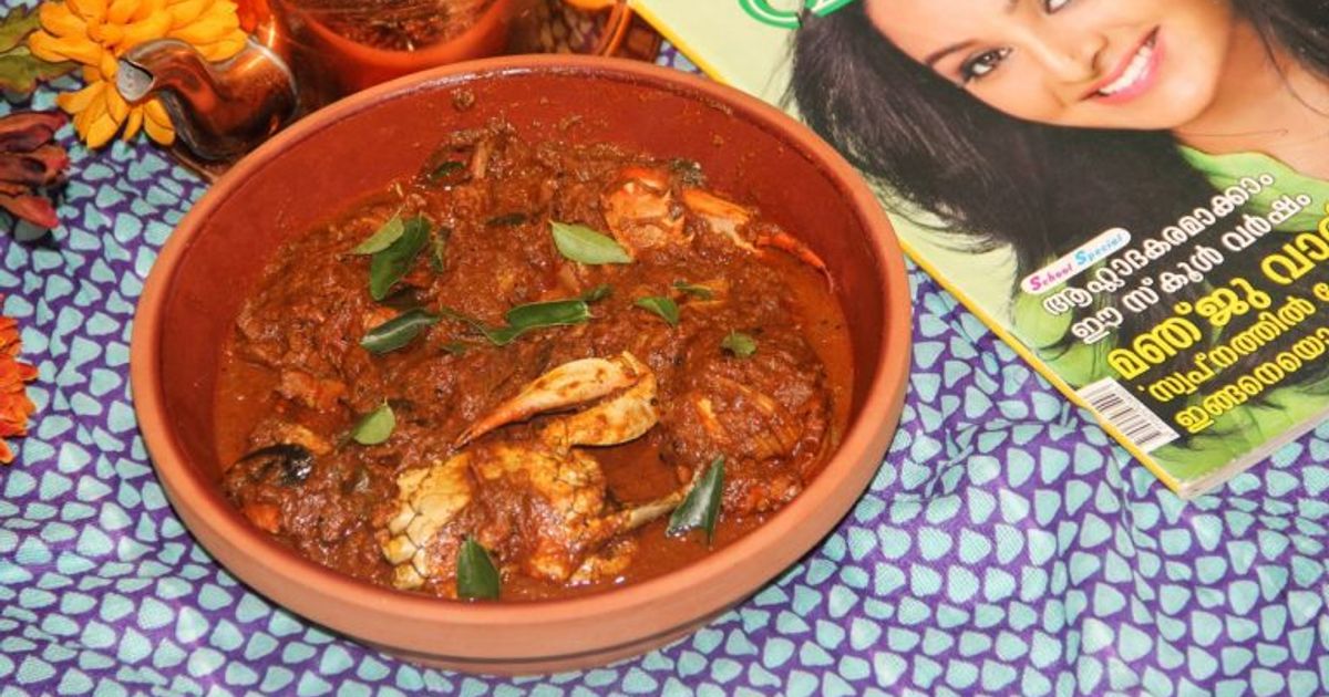 Malabari Njandu Curry / Malabar Style Crab Curry Recipe by Little ...