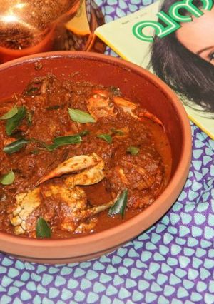 Malabari Njandu Curry / Malabar Style Crab Curry Recipe by Little ...