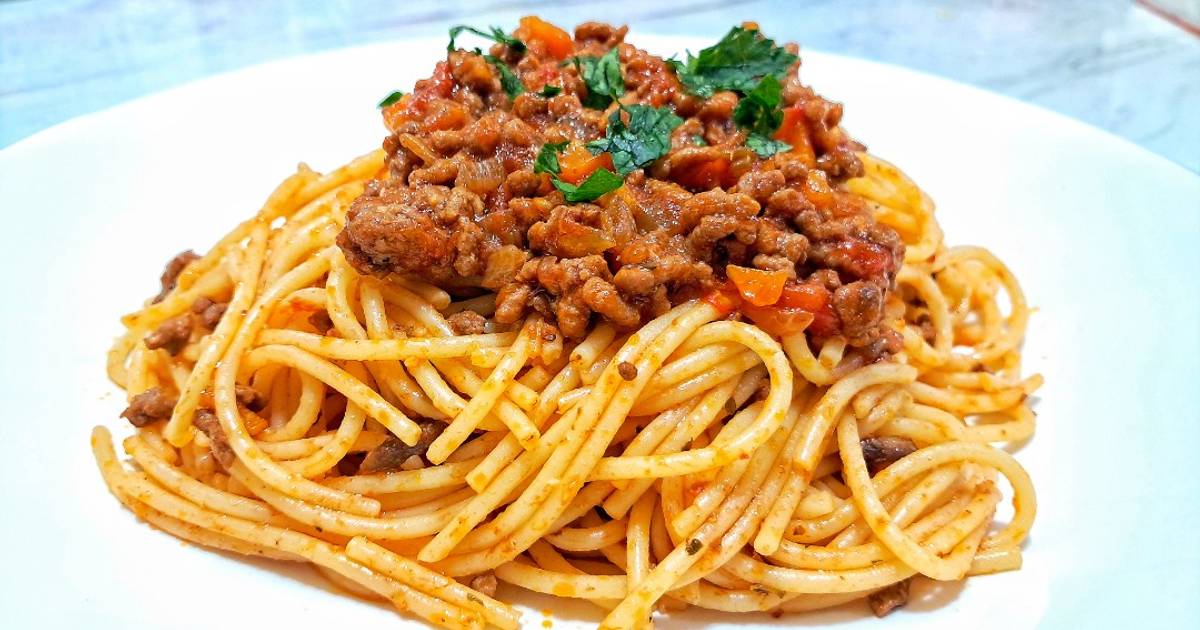 Resep spaghetti bolognese lezat dan mudah dibuat, favorit keluarga