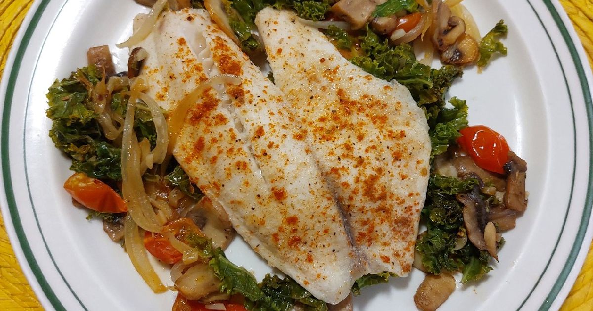 Filete De Pescado Al Vapor Con Vegetales Receta de LuzMa SG- Cookpad