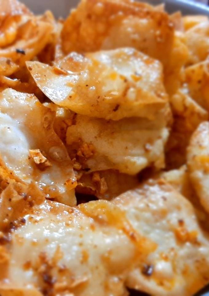 Resep Batagor mini pangsit chili oils oleh Emak Praktis - Cookpad