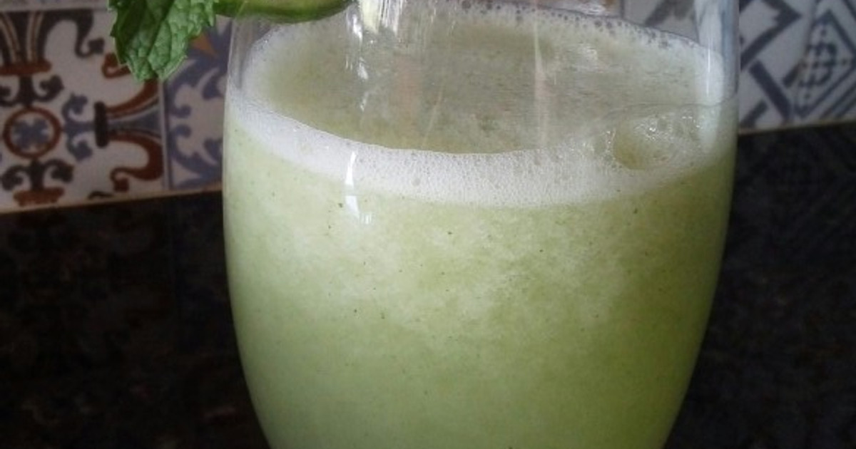 Suco De Melão, Limão E Hortelã Receita por Rosane Gabriela - Cookpad