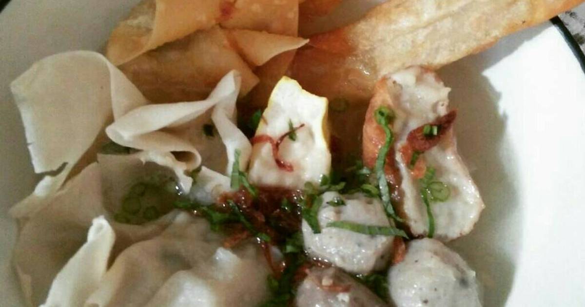 Resep Bakso bakwan malang oleh Gitta Marshella Ella - Cookpad