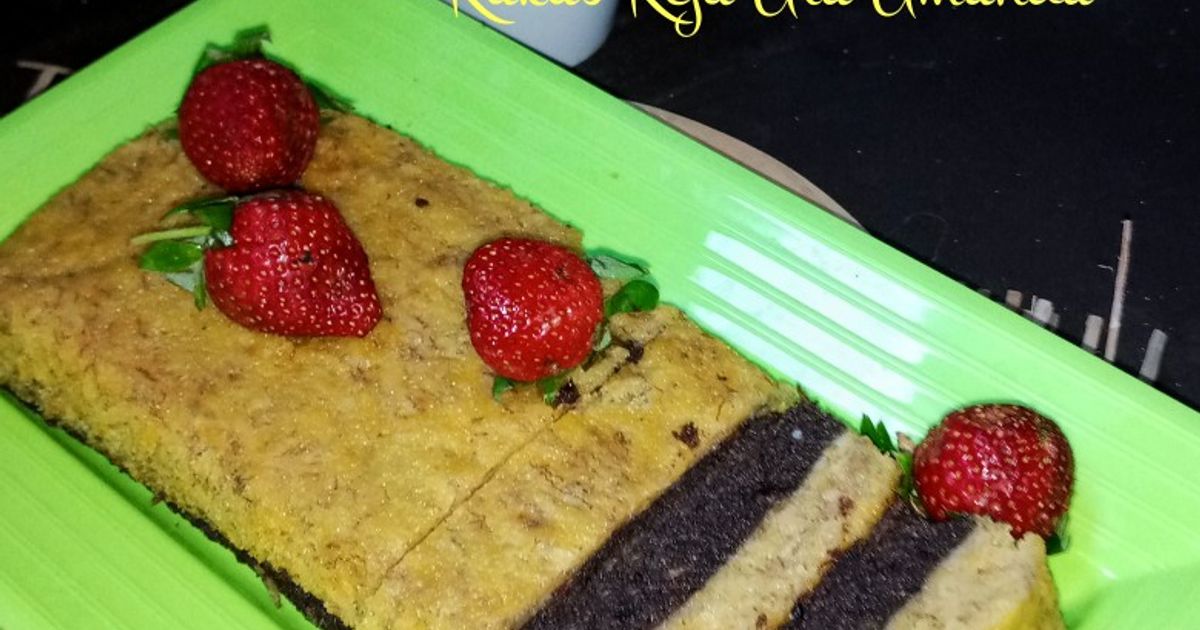 Resep Brownies Pisang Kukus Keju Ala Amanda oleh DEWI SARASWATI - Cookpad