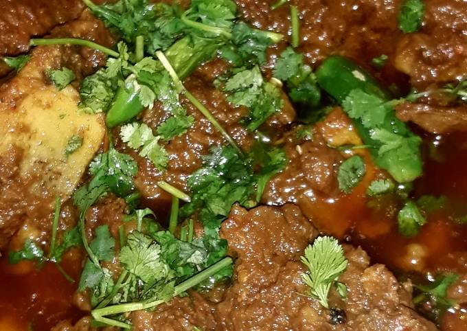 Beef karahi Recipe by Fozia Karim - Cookpad