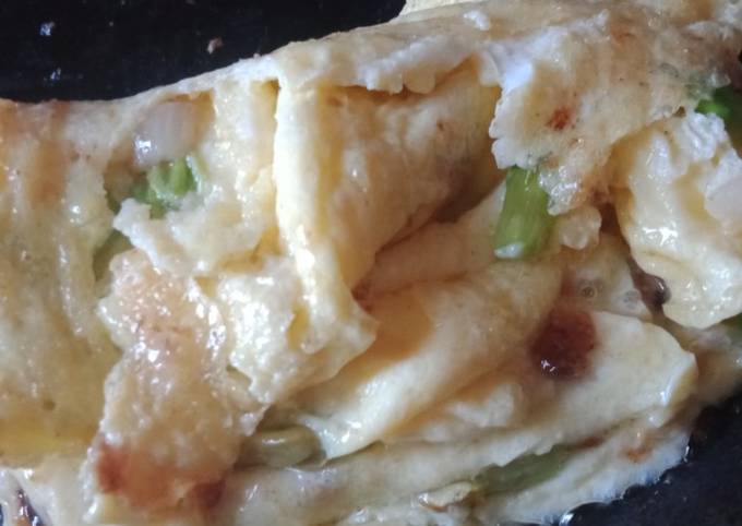 Resipi Telur Dadar Bunga Tonkine oleh Cookies Monster 🍪 - Cookpad