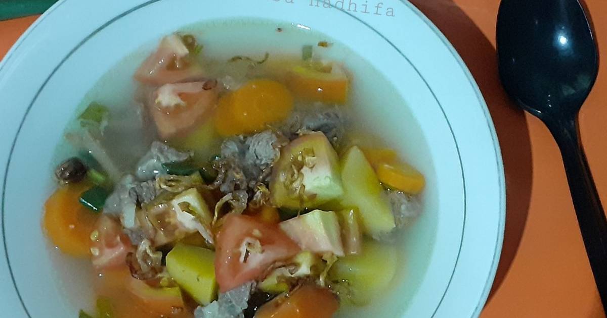 Resep Sup daging bening oleh Ibu Nadhifa - Cookpad