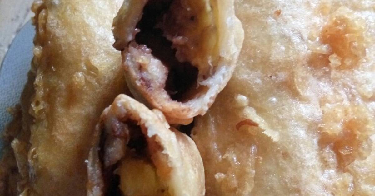 Resep Roti Gulung Goreng isi Pisang oleh Dapoer Teh Siti - Cookpad