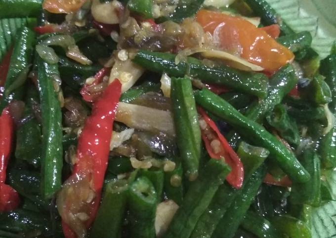 Resep Oseng kacang panjang oleh pratika wardani - Cookpad