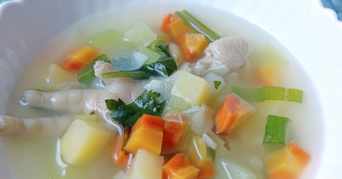 Resep sup labu siam bening rumahan enak dan mudah - Cookpad