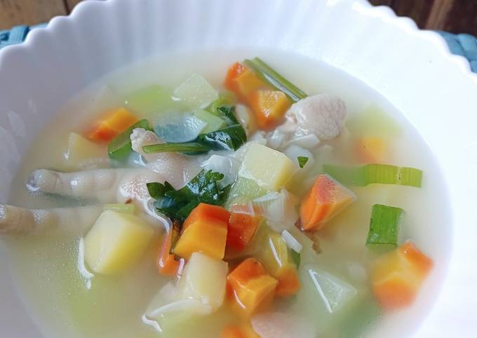 Resep SOP Bening LABU SIAM oleh pawon mommy najam - Cookpad