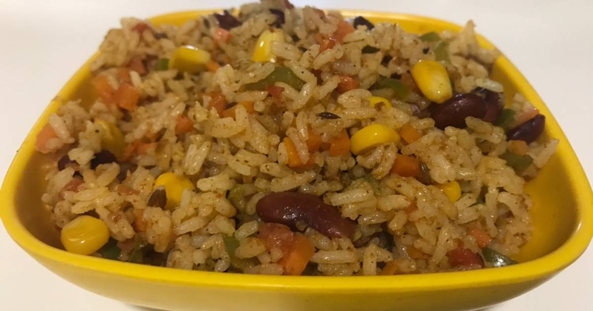 Mexican Rice Recipe by Rashmi Patni - Cookpad