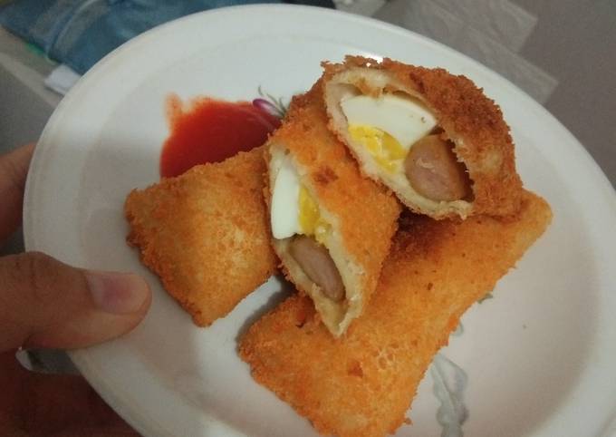 Resep RISOLES MAYO (ROTI TAWAR) oleh Silvia Nurdin - Cookpad