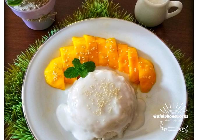 Resep Mango Sticky Rice oleh afni fayati - Cookpad