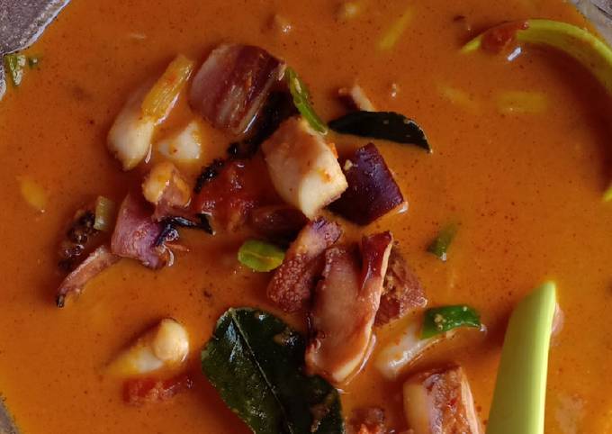 Resep Cumi asap kuah pedas oleh Rismaya Novitasari - Cookpad