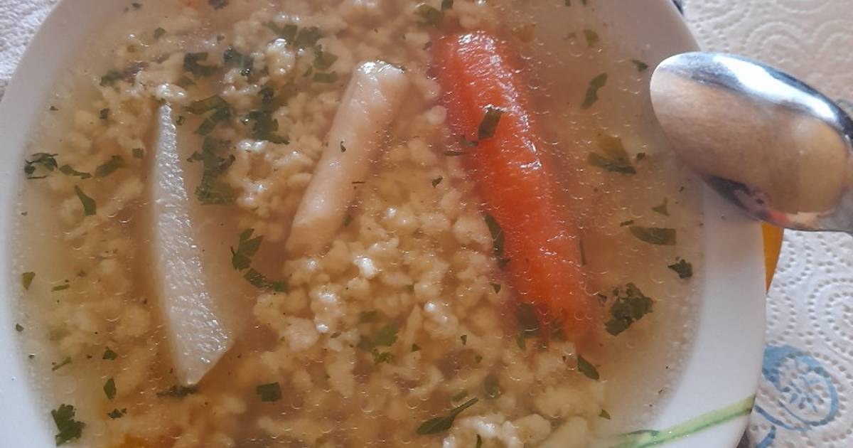 Supa de porc cu zarzavat nou, rețetă de Elisabeta Gligor - Rețete Cookpad