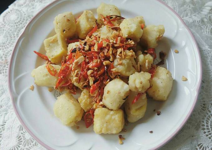 Resep Tahu Crispy Cabe Garam oleh mutiara ayu andini - Cookpad