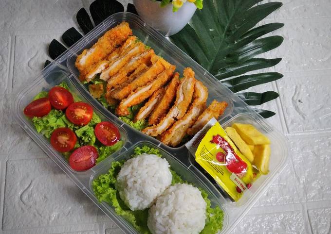 Resep Ayam Katsu Bekal Bento oleh Eka Utami - Cookpad