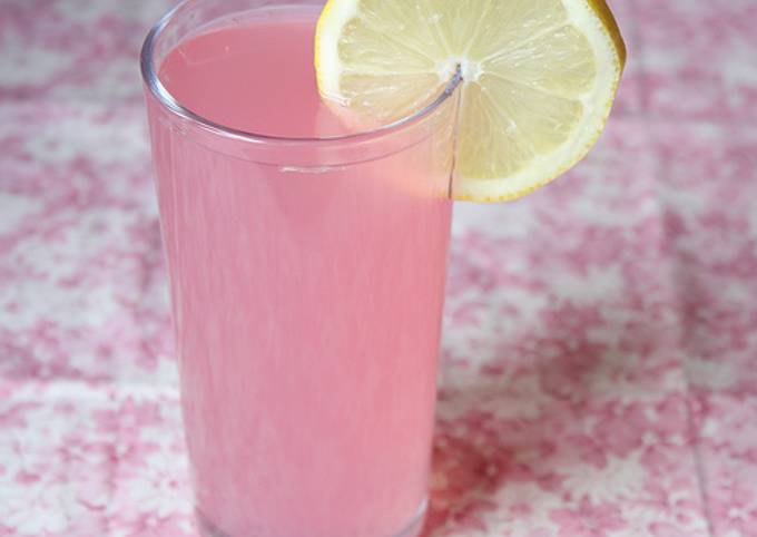 ¡Limonada rosa ♡! Receta de Sofia Gomez- Cookpad