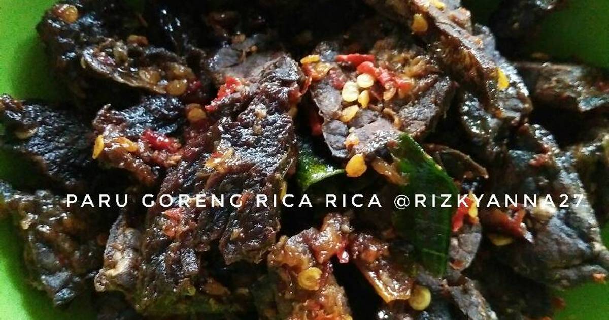 111 resep paru rica enak dan mudah - Cookpad