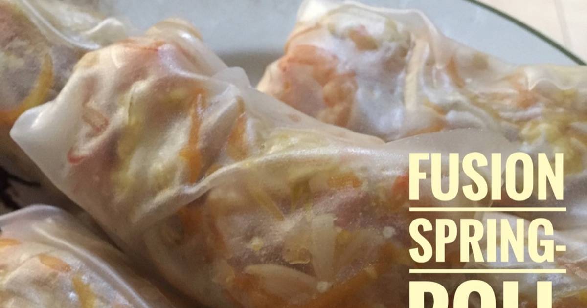 Resep Fusion Spring Roll oleh Reli - Cookpad