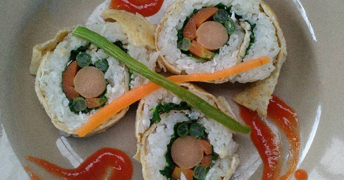 2 resep sushi sayur kenangan enak dan mudah - Cookpad