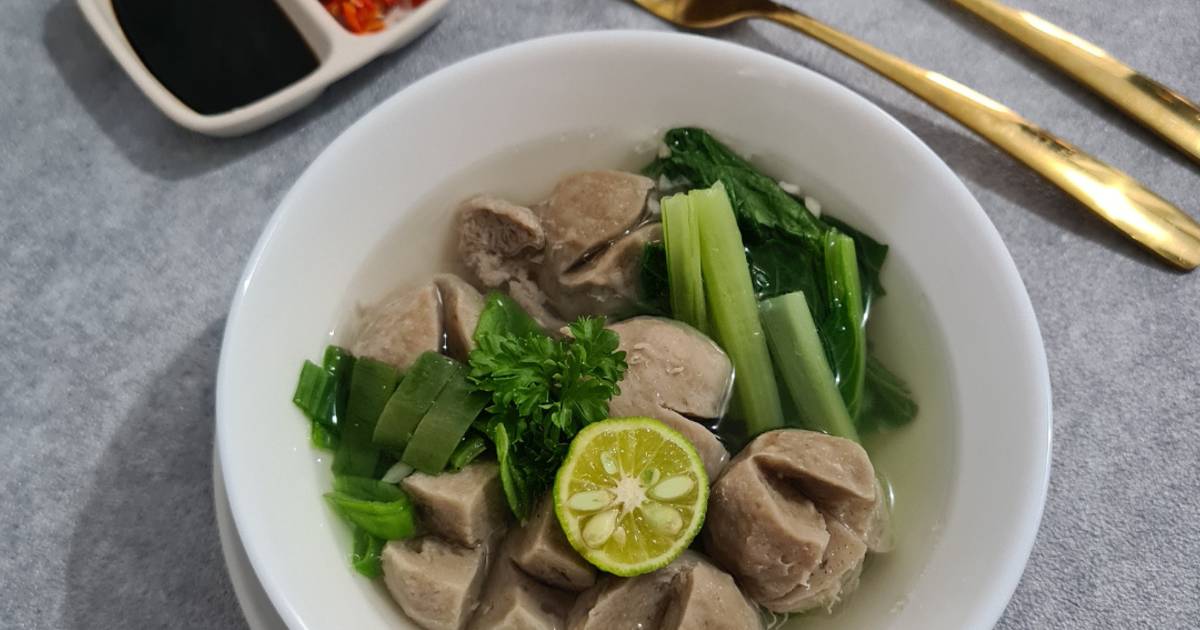 Resep Kuah Bakso Baceman Bawang oleh Dapur Olive - Cookpad