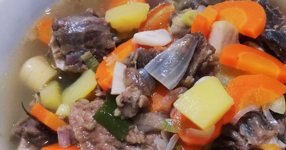 Resep Sop Buntut Sapi Asam Segar oleh Mami Thea - Cookpad