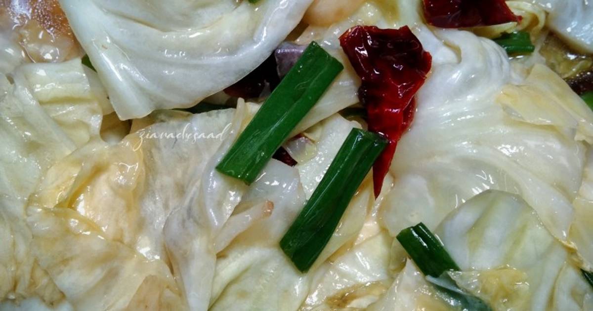 Resipi Kobis masam pedas oleh Ziana Chesaad - Cookpad