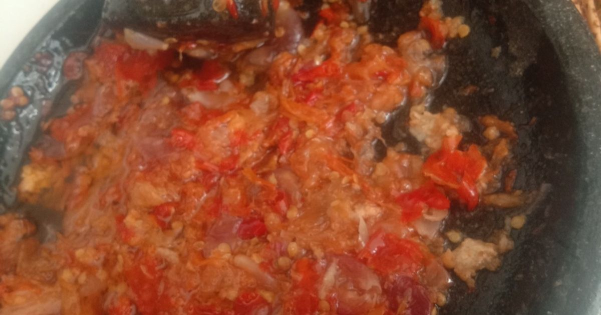 Resep Sambel Goang Khas Sunda oleh Sumarmi Kingking - Cookpad