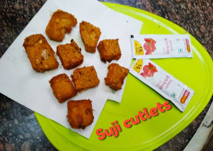 Suji cutlets Recipe by Shivangi Jain - Cookpad