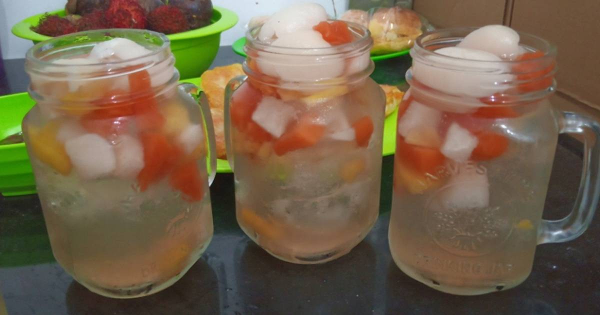 41 resep es setup buah enak dan sederhana - Cookpad