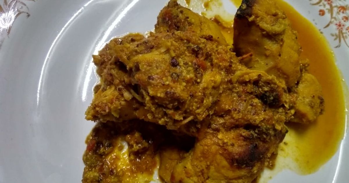 Mustard Chicken Recipe by Swapan Chakraborty - Cookpad