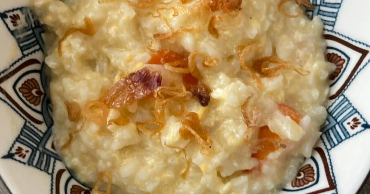 Resep Bubur Telur Daging (Mpasi) oleh Pawonkembar - Cookpad