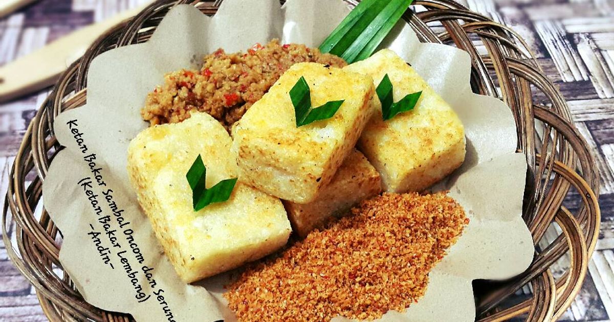 Resep Ketan Bakar Sambal Oncom Dan Serundeng (Ketan Bakar Lembang) oleh ...