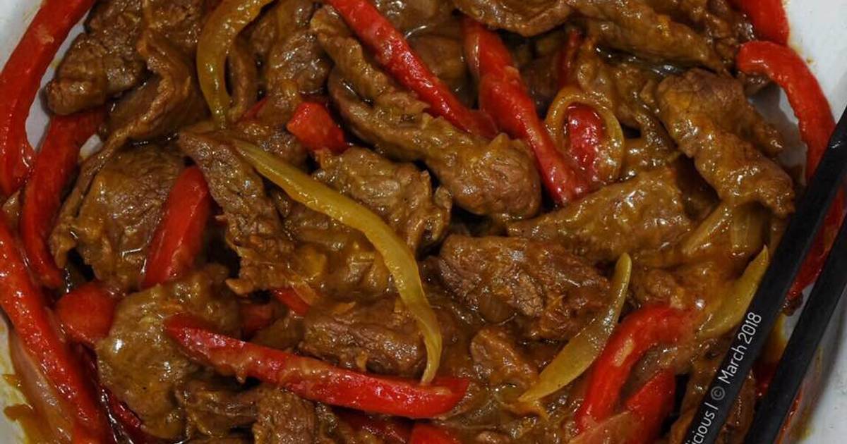 Resep Tumis Daging Sapi Paprika oleh Yzmalicious - Cookpad