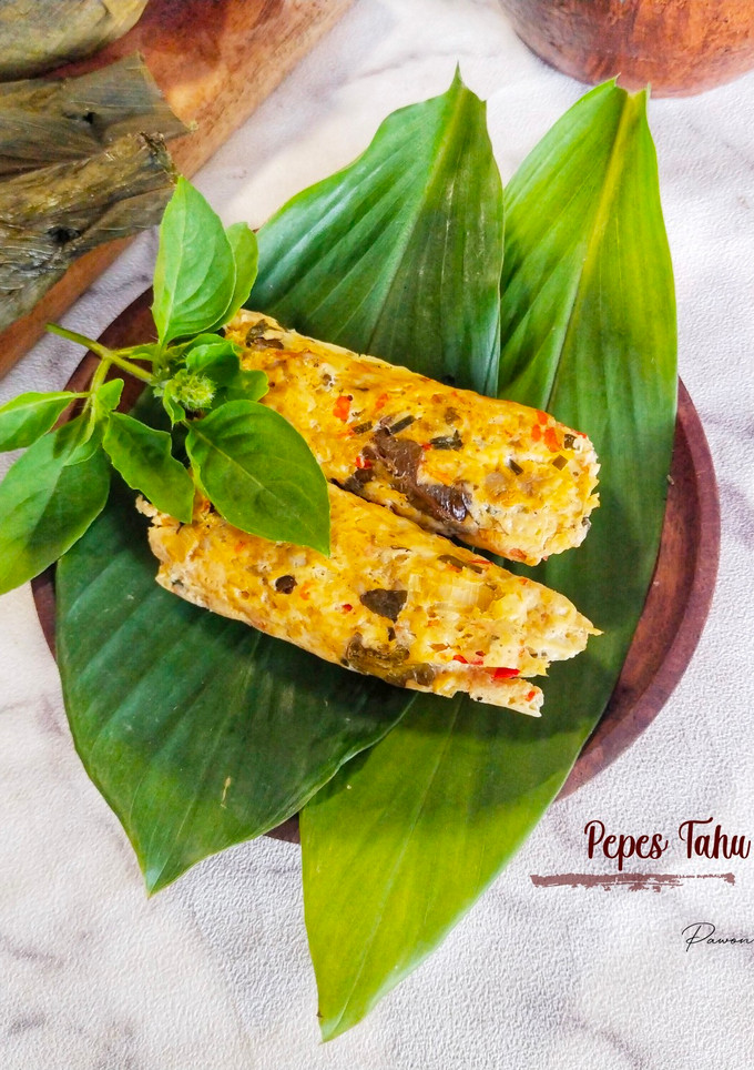 Resep 720. Pepes Tahu Udang (Pakai Daun Kunyit) oleh Pawon Winna - Cookpad