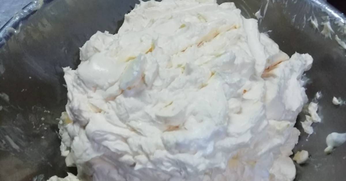Resep French Meringue Butter Cream oleh Kibit Pastry n Bakery - Cookpad