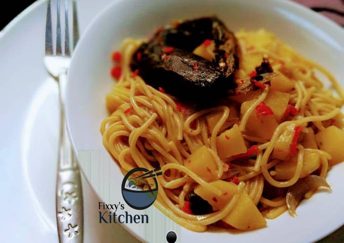 Pasta with Irish and smooked fish Recipe by Fixxy's Kitchen - Cookpad