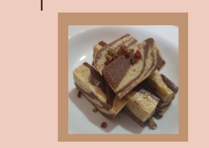 Resep Puding Roti Gandum Zebra oleh DAPUR CIGU - Cookpad